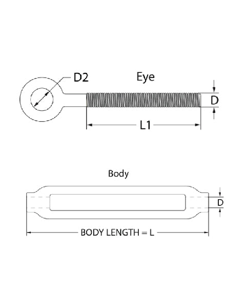AUSTLIFT Eye and Eye Cast Type - Lifting Gear AU