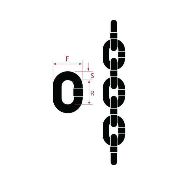 Regular Proof Coil Chain (Per Metre) - Lifting Gear AU